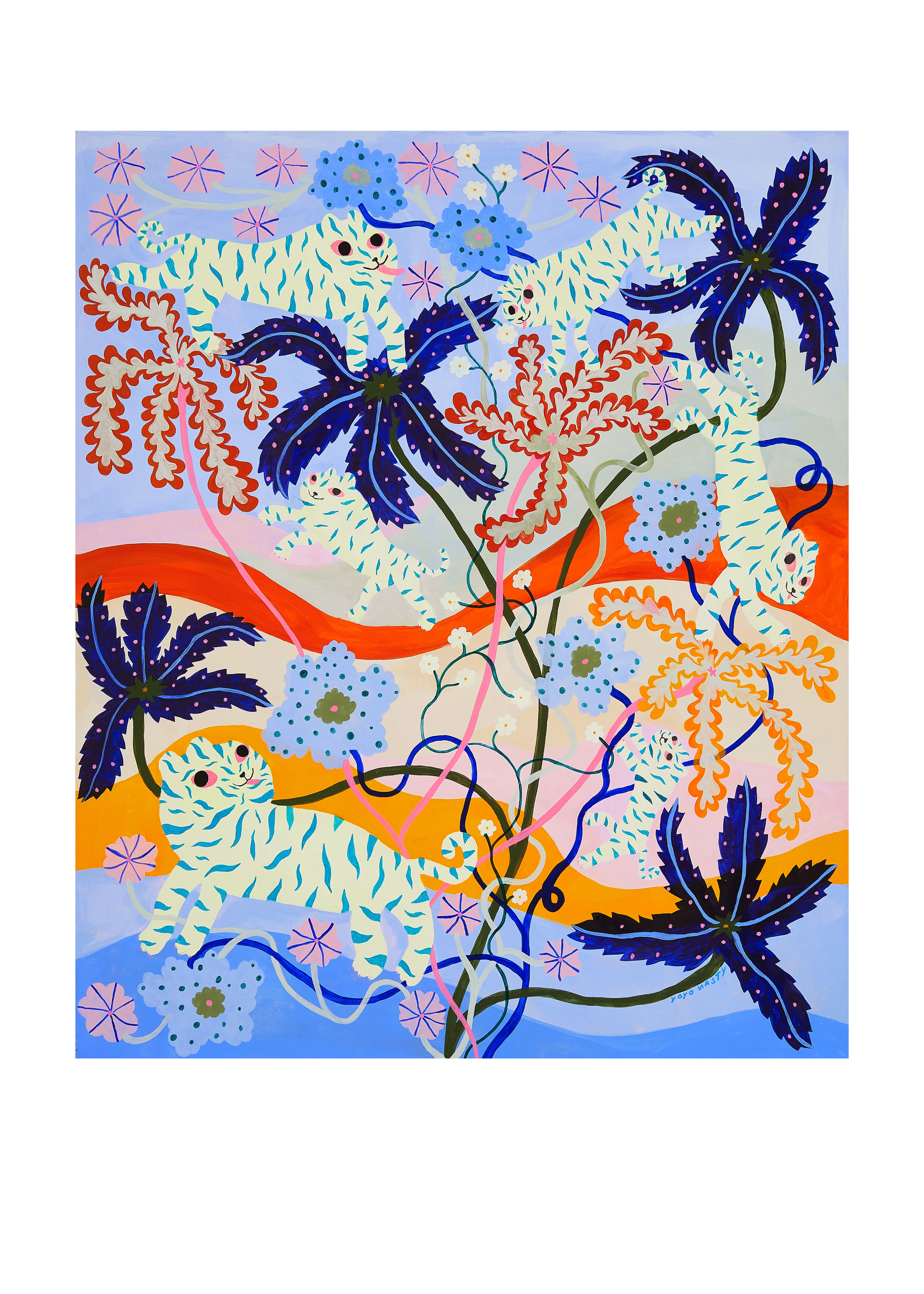 Mumble Fizz Poster by Yoyo Nasty - Bold & Playful Art| Wallbaby.com