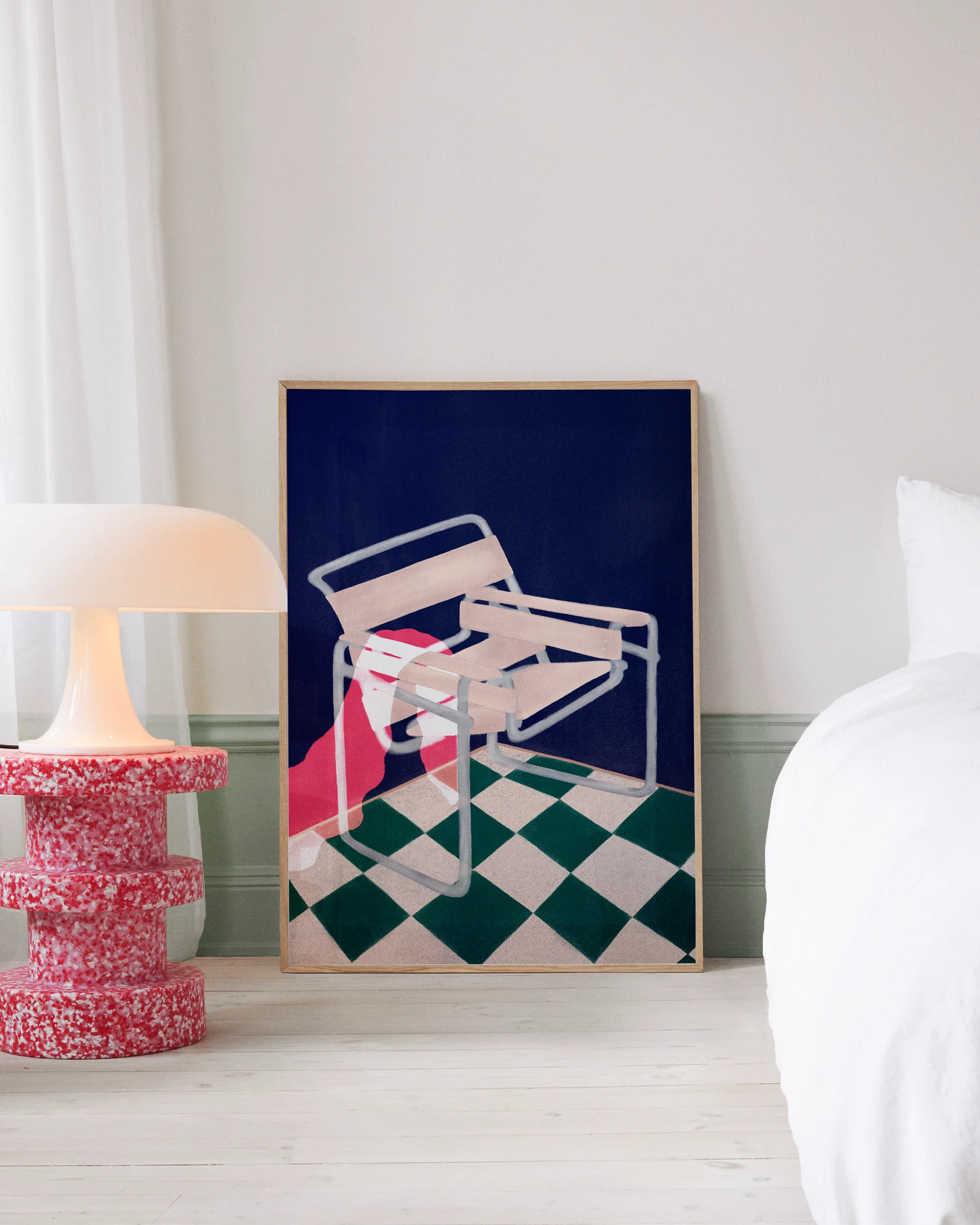 Bauhaus 02 by Frauke Schyroki - A Vibrant Illustration Poster | Wallbaby